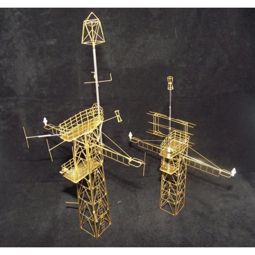 Type 41 Cat Class Early Version Lattice Masts Set 72nd