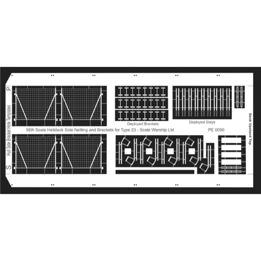 Helideck Side Netting and Supports 96th