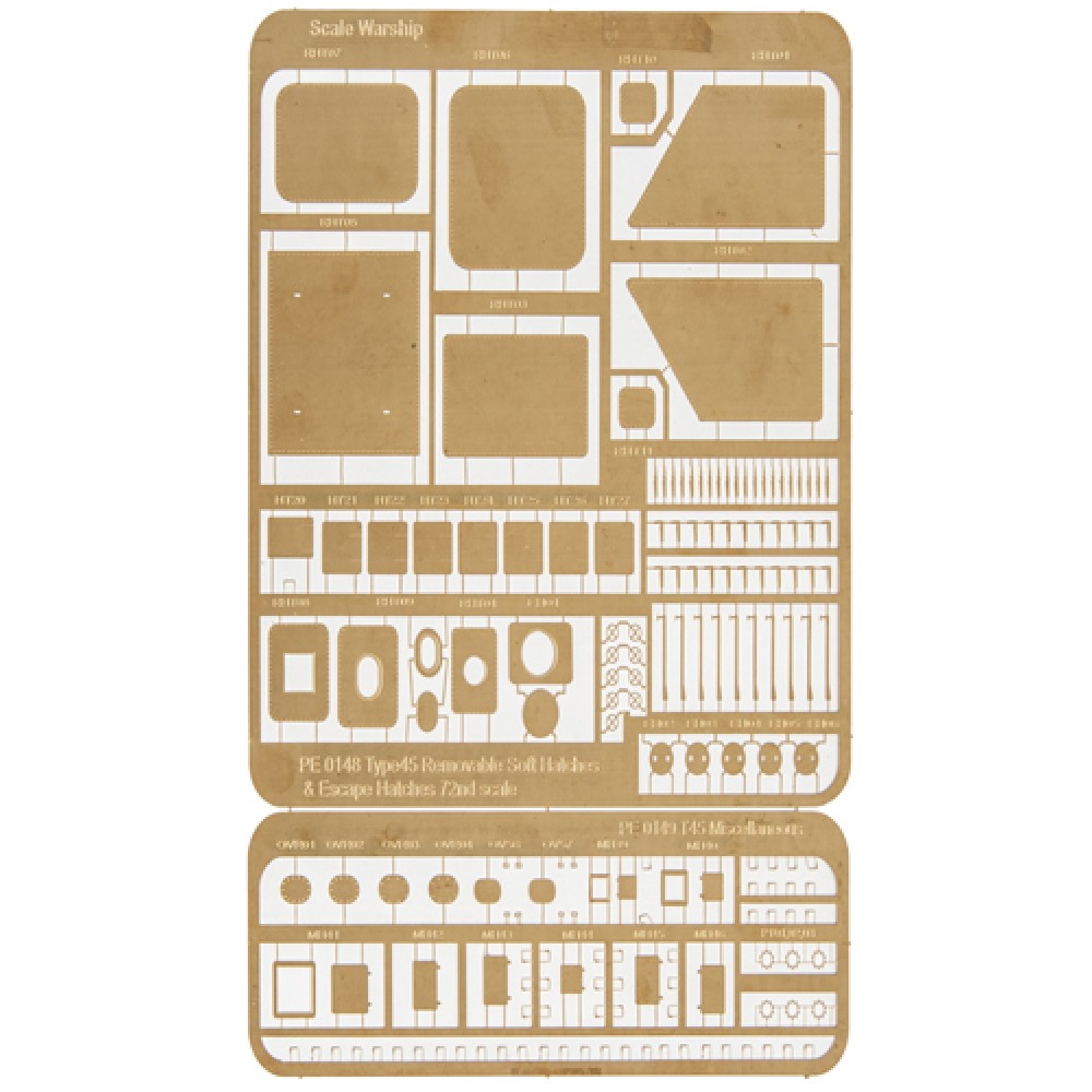 Type 45 Removable and Escape Hatches 72nd