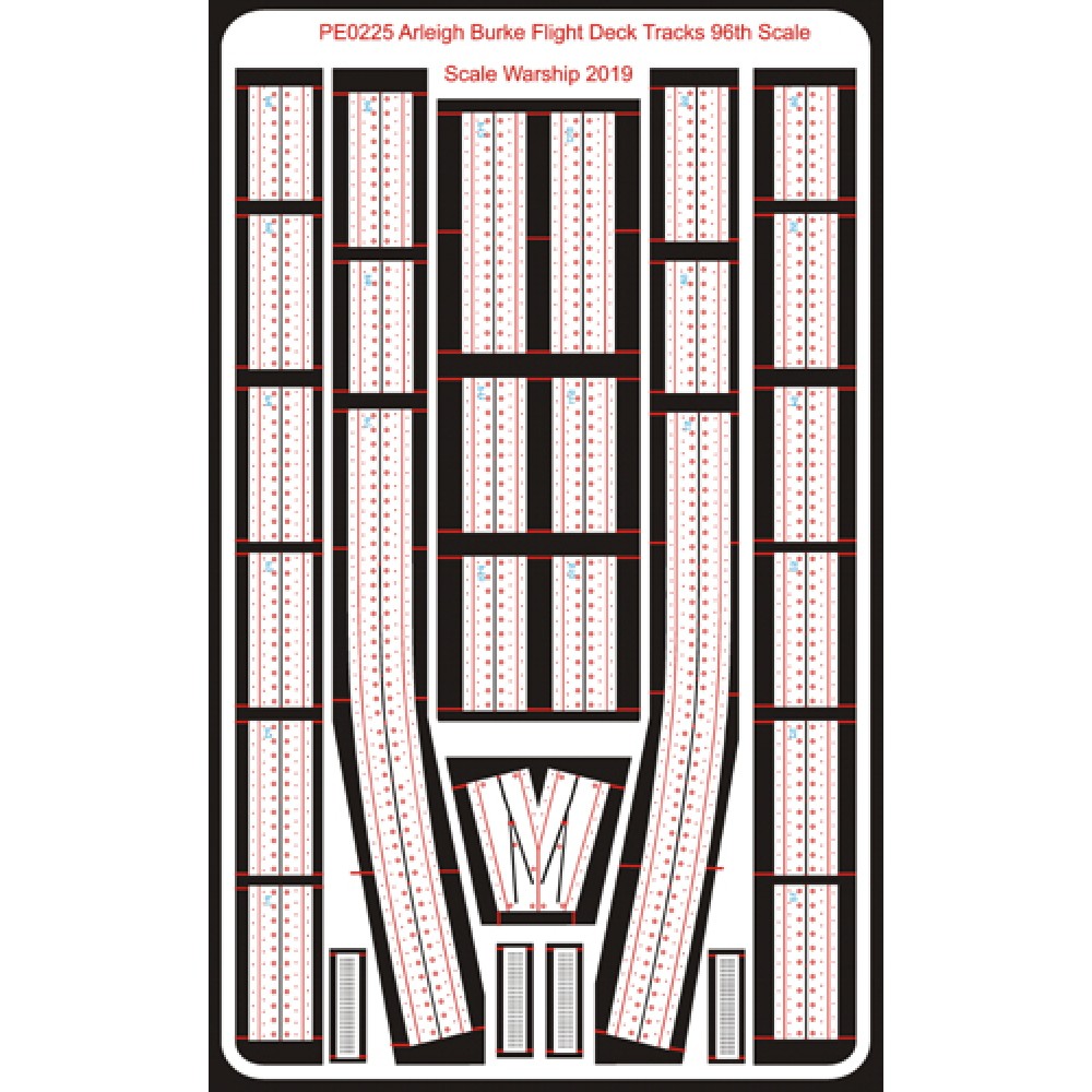 Arleigh Burke Flight Deck Tracks