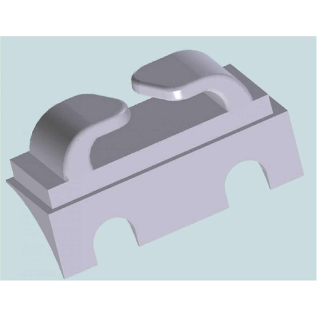 Small open Fairleads 72nd with Round down